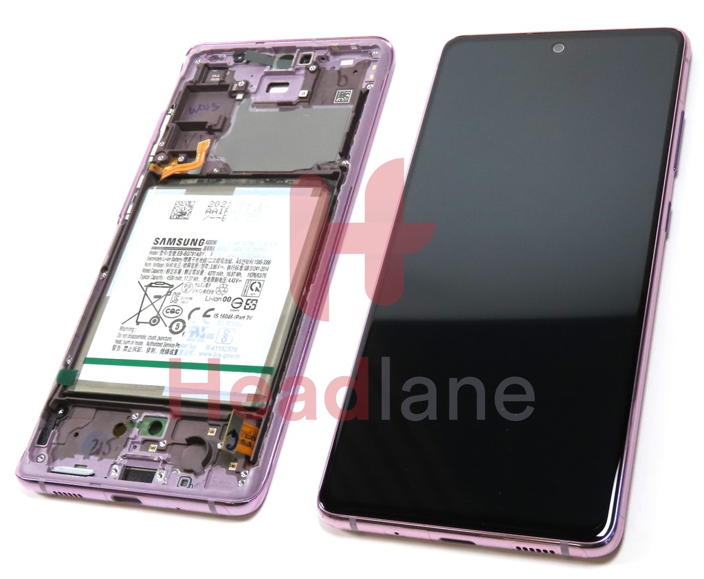 Samsung SM-G780 Galaxy S20 FE 4G LCD Display / Screen + Touch + Battery - Cloud Lavender - GH82 ...